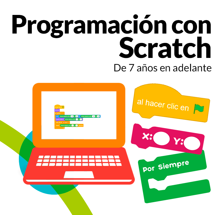 Curso Trimestral PROGRAMACIÓN CON SCRATCH | TechLabKids Curso Trimestral PROGRAMACIÓN CON SCRATCH | TechLabKids
